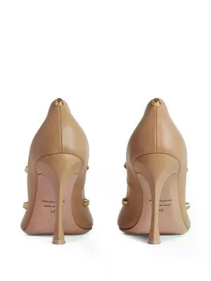 Balenciaga Midnight City Pump In Beige