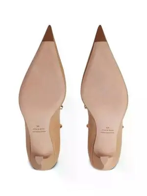 Balenciaga Midnight City Pump In Beige
