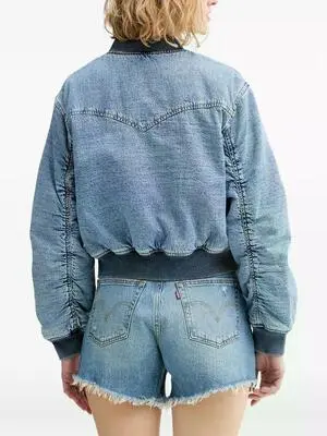 LEVI'S Scout Western Acid-wash Denim Jacket