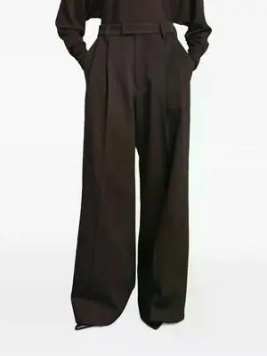 Soeur Pleated Wide-leg Trousers