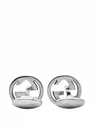 Gucci Gg Sterling Cufflinks - Silver