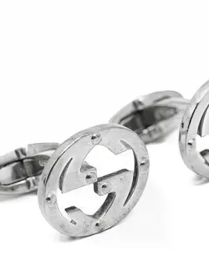 Gucci Gg Sterling Cufflinks