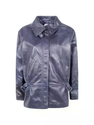 Paloma Wool Llança Belted Jacket - Blue