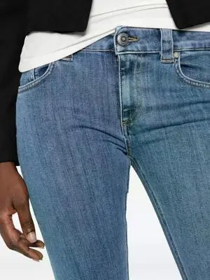 DONDUP Faded Flared-hem Jeans