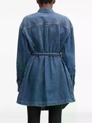 Sportmax Belted Denim Shirt