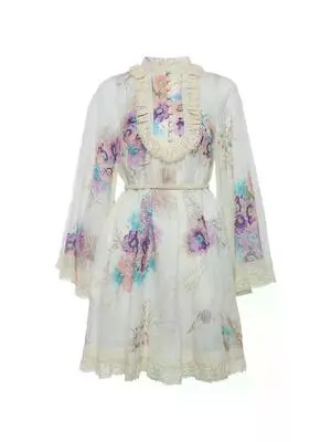 Zimmermann Jude Floral-print Mini Dress