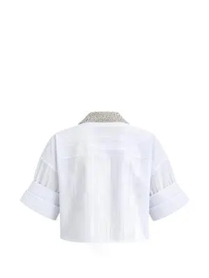 TWP Next Ex Pinstriped Shirt - Blue