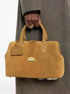 SCHELL Medium Doctor Suede Tote Bag