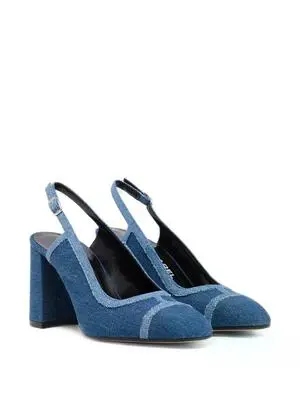 CAREL Alizee Denim Slingback Pumps