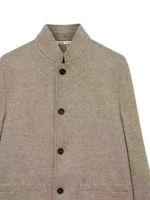 MAURIZIO BALDASSARI High-neck Button-up Jacket