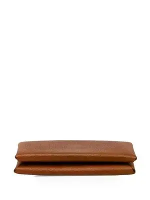 Hermès 2025 Evercolor Calvi Duo Compact Card Holder Coin Pouch