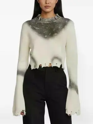Attico Distressed-details Sweater