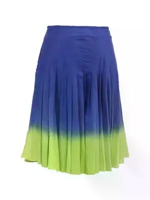 Moschino 2020s Tie-dye Pleated Skirt