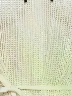 LOUIS VUITTON Mesh-knit Hooded Poncho