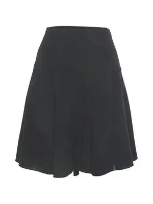 ARMANI Flared A-line Mini Skirt - Blue
