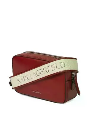 Karl Lagerfeld Stud-embellished Leather Camera Bag