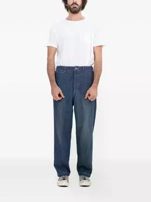 Visvim Walker Buckle-strap Chino Trousers