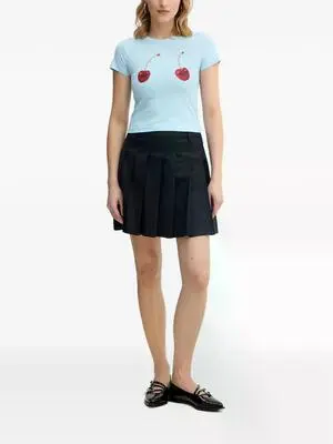 NEVER FULLY DRESSED Cherry-print T-shirt