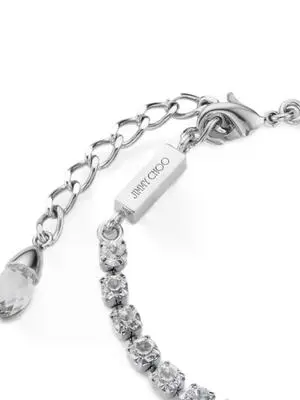 JIMMY CHOO Saeda Crystal-embellished Bracelet