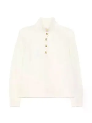 Gant Ribbed Button-up Sweater