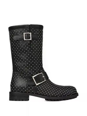 JIMMY CHOO Biker Mid Boots