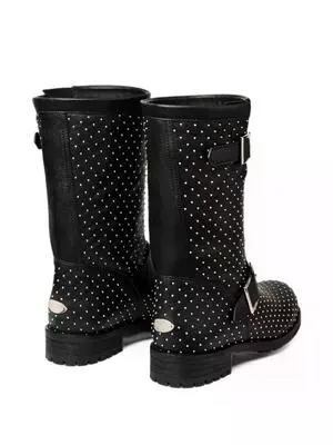 JIMMY CHOO Biker Mid Boots