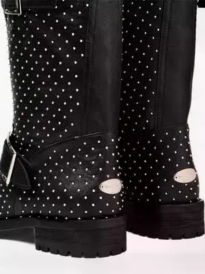 JIMMY CHOO Biker Mid Boots