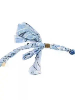 Alanui Bandana Shell-embellished Necklace