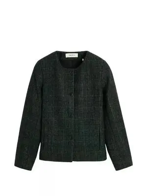 SKALL STUDIO Mabel Check-pattern Jacket - Grey