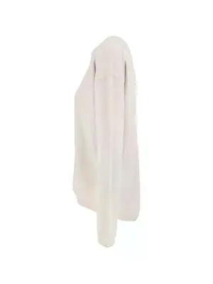ALLUDE Crew-neck Cashmere Sweater