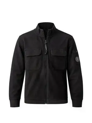 C.P. COMPANY Lens-detail Zip-up Sweater