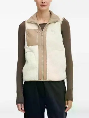 PUMA Reversible Fleece Gilet - Neutrals
