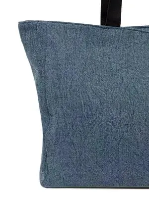 Karl Lagerfeld Logo-print Denim Tote Bag
