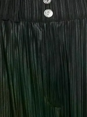 Balmain Pleated Wide-leg Trousers
