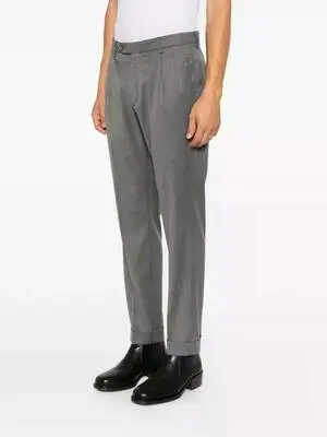 GTA Luca Pleated Turn-up Trousers