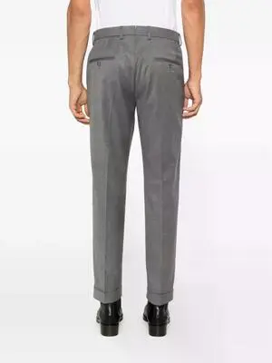GTA Luca Pleated Turn-up Trousers