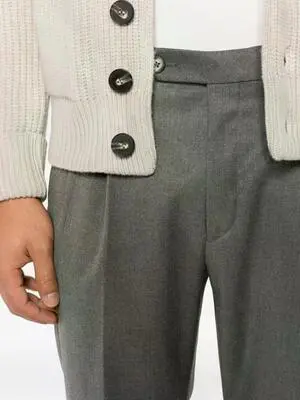 GTA Luca Pleated Turn-up Trousers