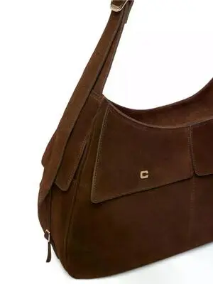 CAREL Orsay Suede Shoulder Bag