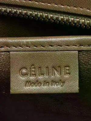 Celine 2014 Nano Luggage Tote Bag - Green