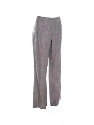 Escada Subtle-texture Wide-leg Trousers
