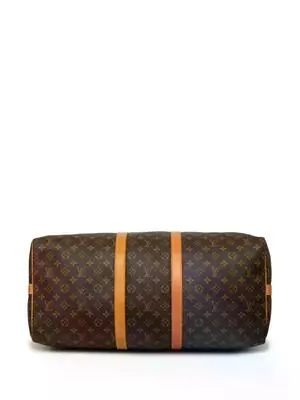 LOUIS VUITTON 1992 Monogram Keepall Bandouliere 55 Travel Bag