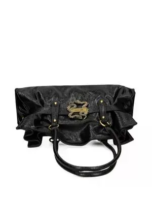 Just Cavalli Snake-plaque Tote Bag