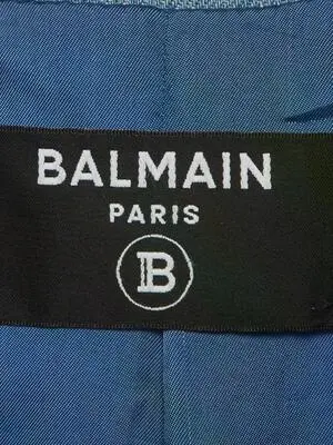 Balmain Chain-embellished Tweed Jacket