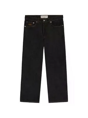 WALK IN PARIS Logo-embroidered Jeans