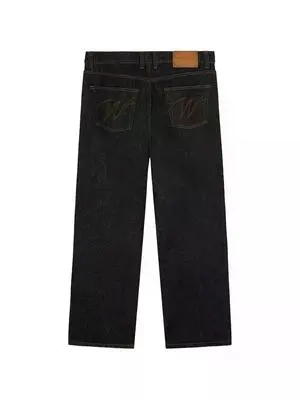 WALK IN PARIS Logo-embroidered Jeans