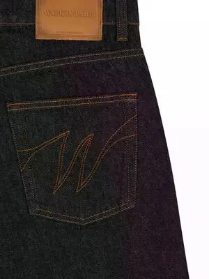 WALK IN PARIS Logo-embroidered Jeans
