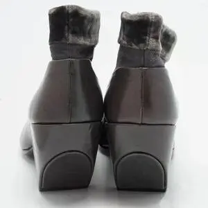 Marc Jacobs Velvet-panel Ankle Boots