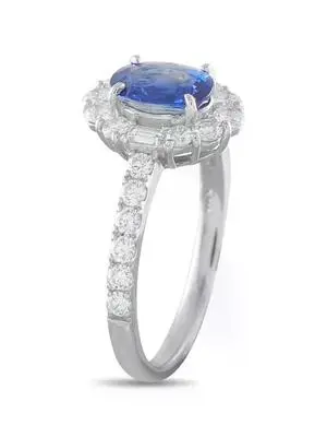 LB EXCLUSIVE Sapphire And Diamond Ring