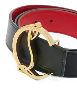 CHRISTIAN LOUBOUTIN Cl Logo Buckle Belt