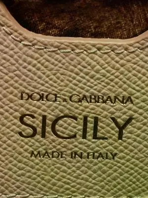 Dolce & Gabbana Sicily Leather Tote Bag
